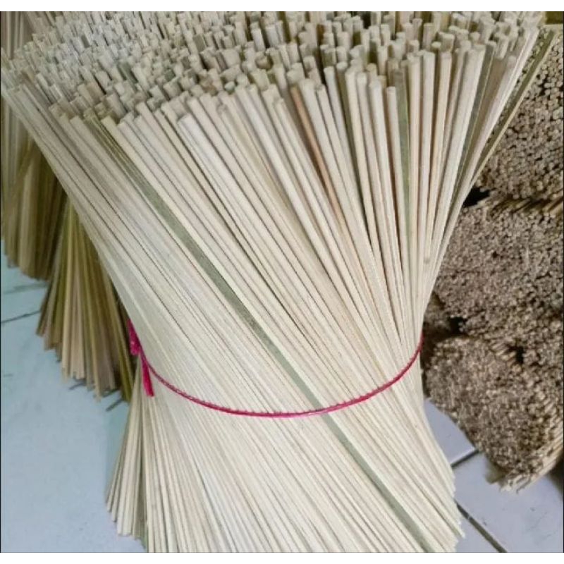 Jual 1 kg tusuk telur gulung uk 23 cm, tusuk bambu tumpul/tusuk telor ...