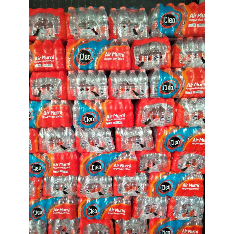 Jual (1 Krat isi 24 Botol) Air Mineral Kemasan Merk Cleo 220 ML dan ...