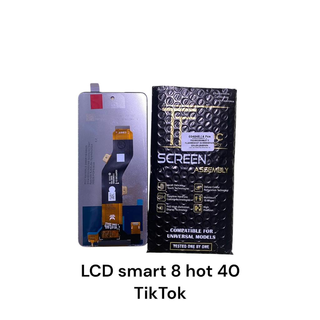 Jual LCD INFINIX SMART 8 / 8 HD / 8 PRO / HOT 40i / X6525 / X6525B ...