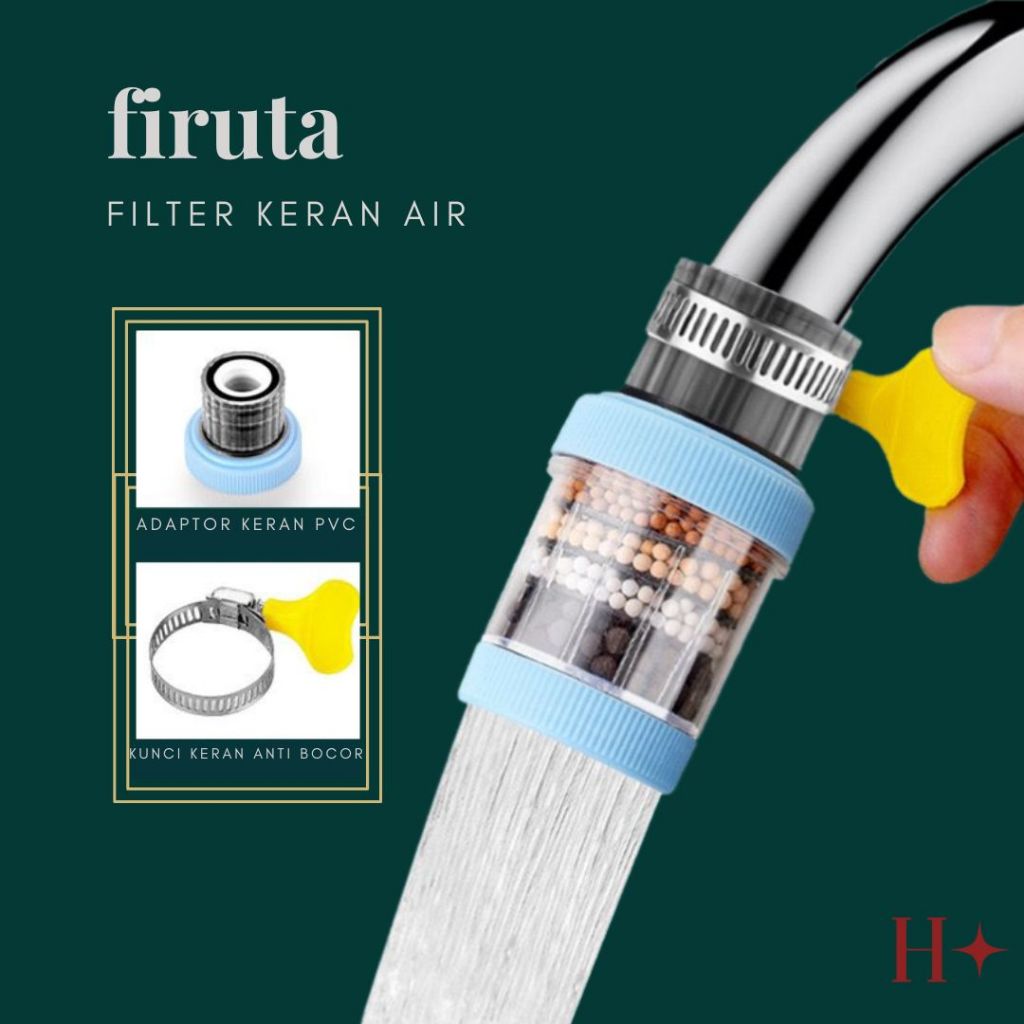 Jual H Firuta Saringan Keran Air Sambungan Filter Keran Air 6 Lapis ...