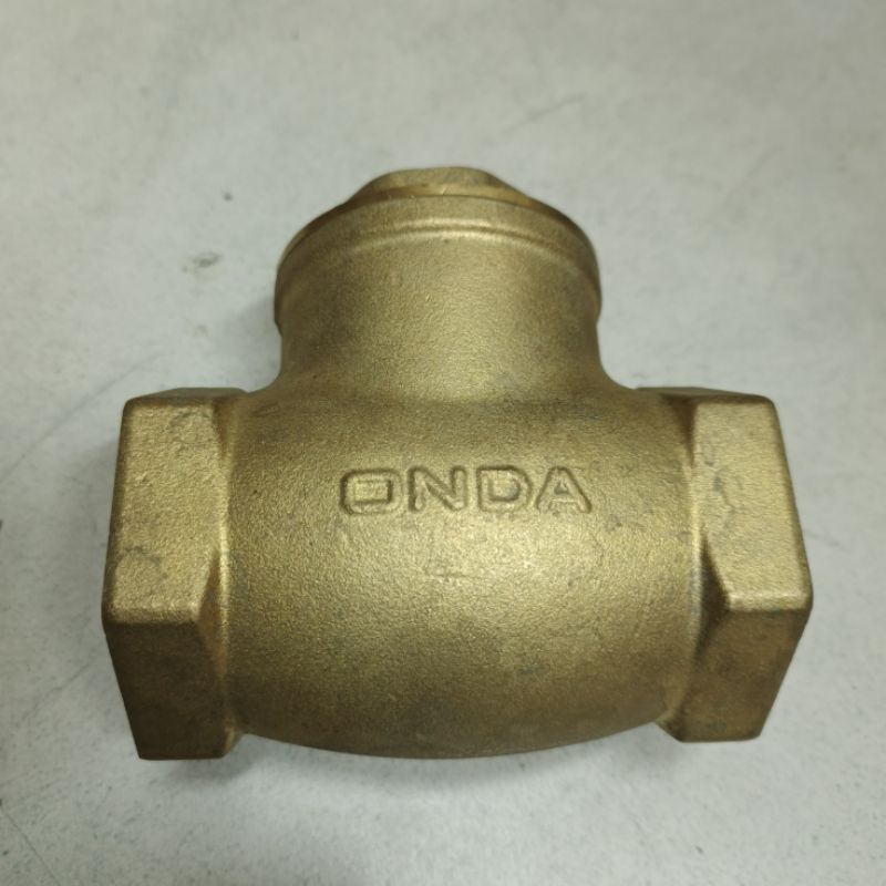 Jual Check Valve Kuningan Onda 2" Inch Drat | Shopee Indonesia