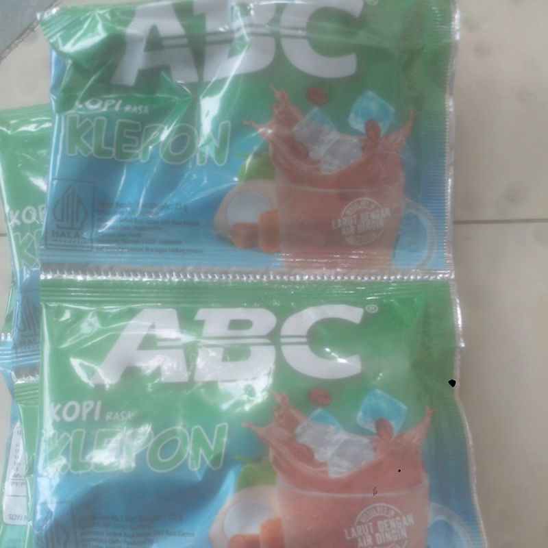 Jual Kopi abc klepon rencengan isi 10 kopi klepon | Shopee Indonesia