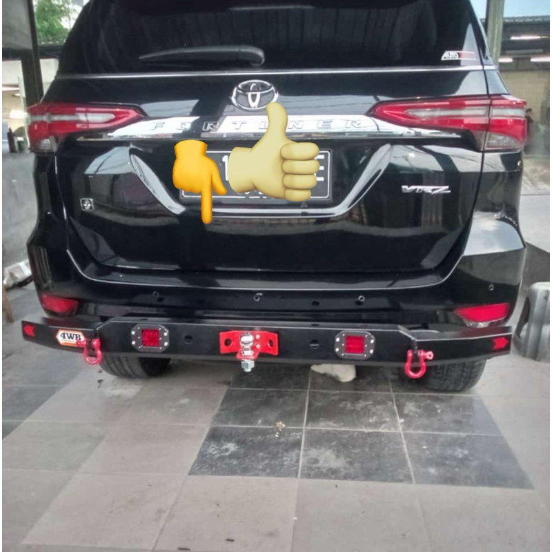 Jual Pengaman Bumper Blkg Overland Mini 4WB Fortuner | Shopee Indonesia