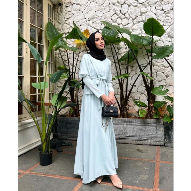 Jual Sania Rample dress original by Gonegani | Shopee Indonesia