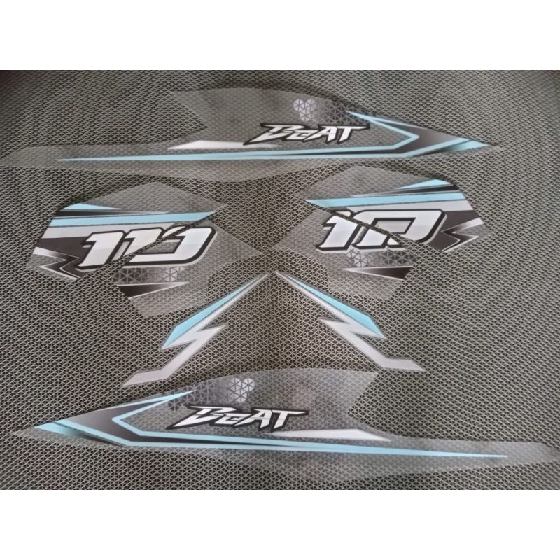 Jual STRIPING STICKER TRANSPARAN HONDA BEAT DELUXE CUSTOM DESAIN SIMPEL ...