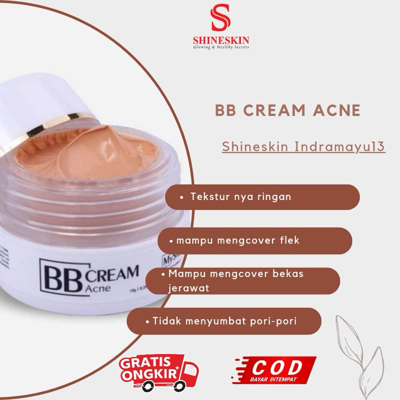 Jual MYSAS BB CREAM ACNE (untuk wajah berjerawat) | Shopee Indonesia