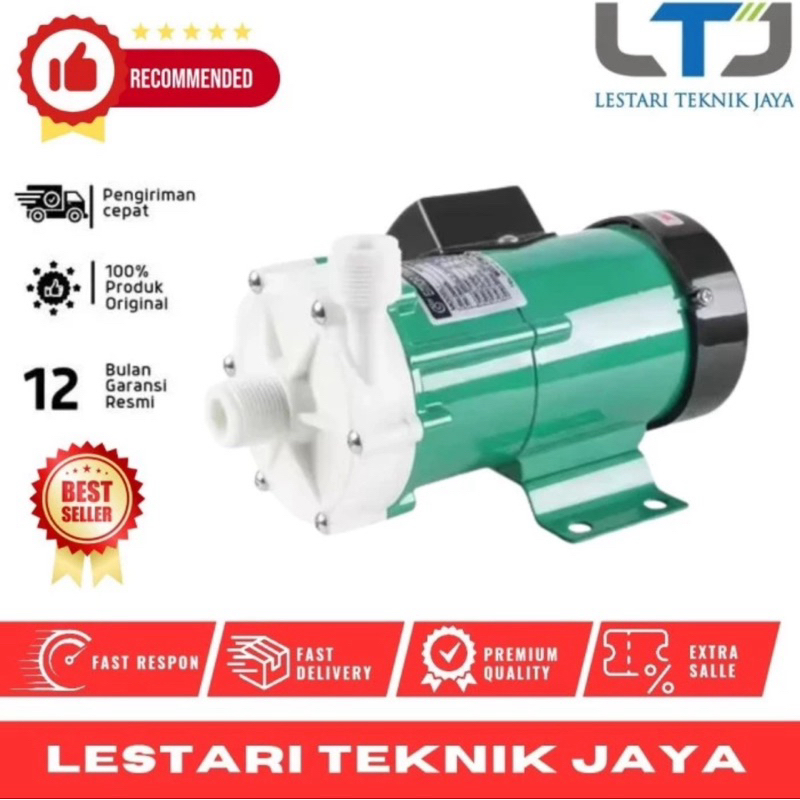 Jual Pompa Kimia Pompa Cairan Asam Magnetic Pump ROTOR MD 70RM 70 RM ...
