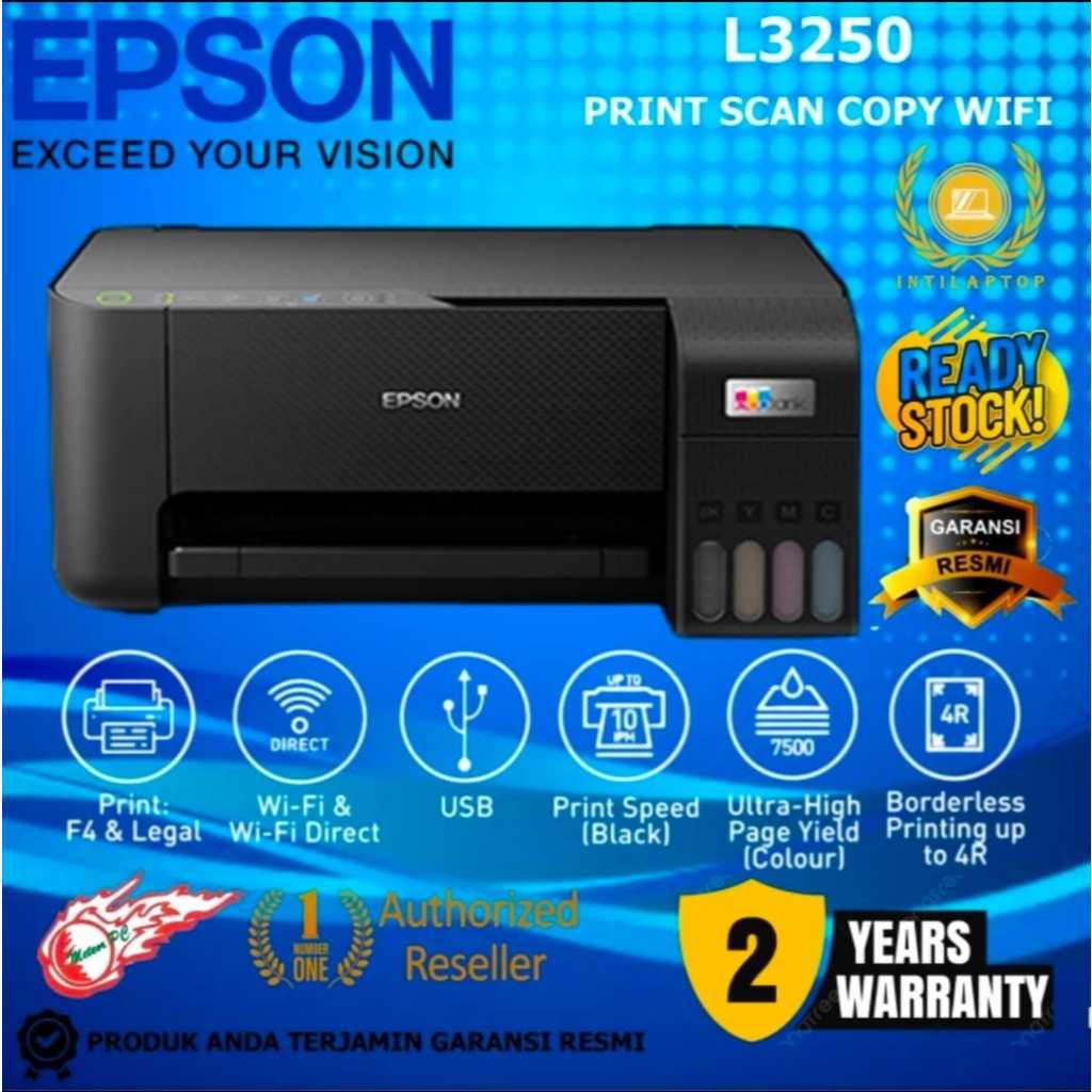 Jual PRINTER EPSON L3250 ALL IN ONE WIRELESS PRINT SCAN COPY WIFI ...