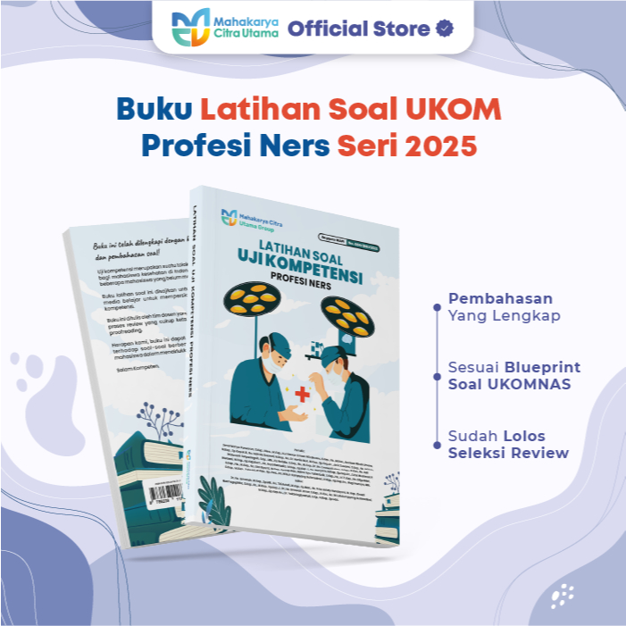 Jual Buku UKOM Perawat - Latihan Soal Uji Kompetensi Profesi Ners ...