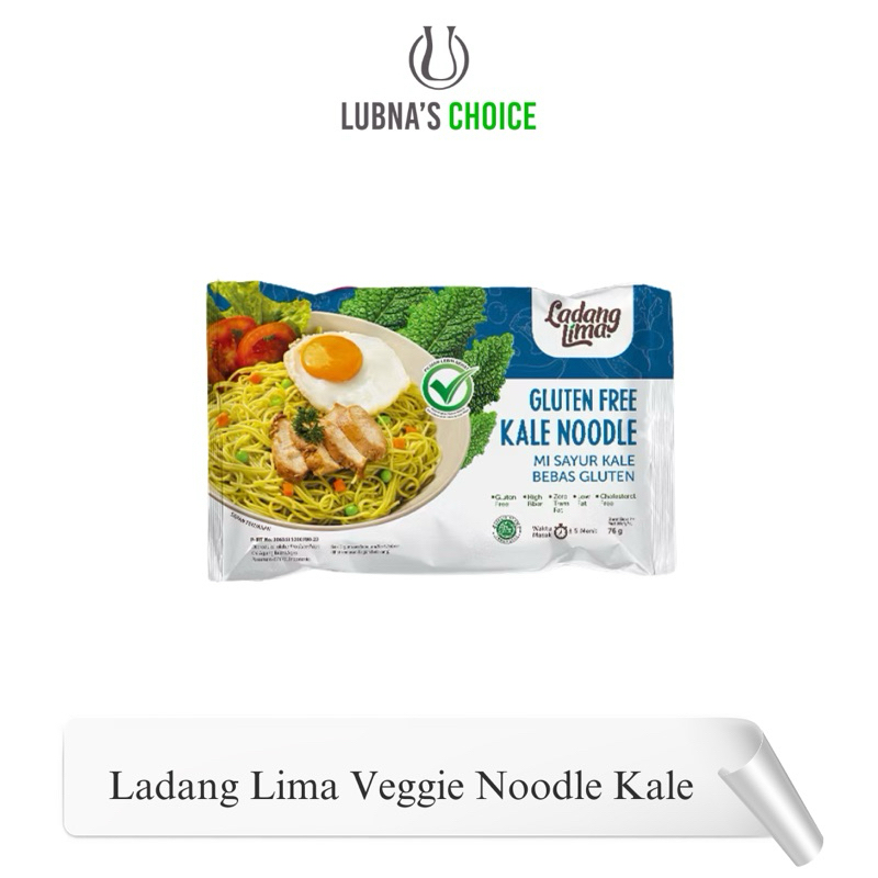 Jual Ladang Lima - Veggie Noodle Gluten Free Kale, Mie Goreng Kale ...