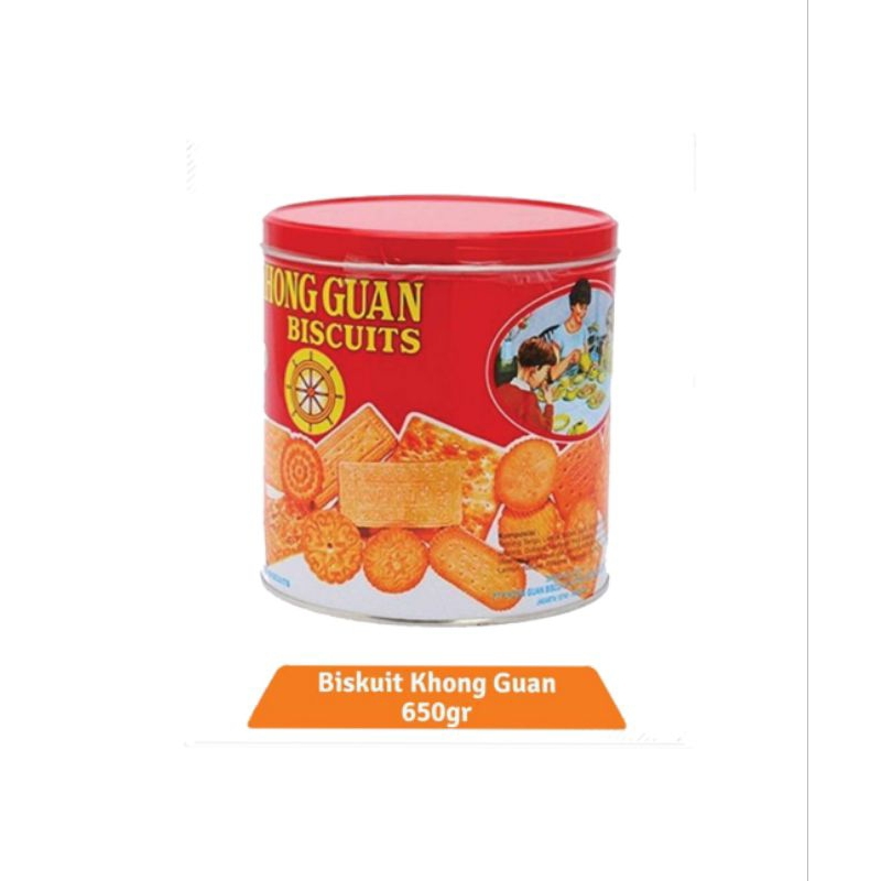 Jual Khong Guan Biscuits Mini Assorted Kaleng 650g | Shopee Indonesia