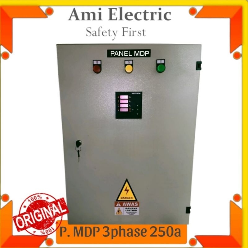Jual Panel MDP 3phase 250a panel distribusi panel pembagi panel 3phase ...