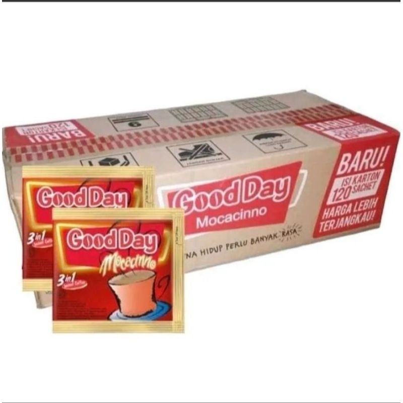 Jual Good day mocacinno 3in1 1 dus isi 120 sachet | Shopee Indonesia
