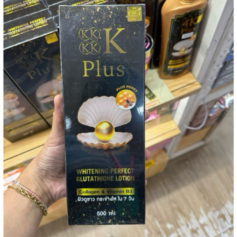 Jual LOTION 4k PLUS WHITENING PERFECT GLUTATHIONE 500ml | Shopee Indonesia