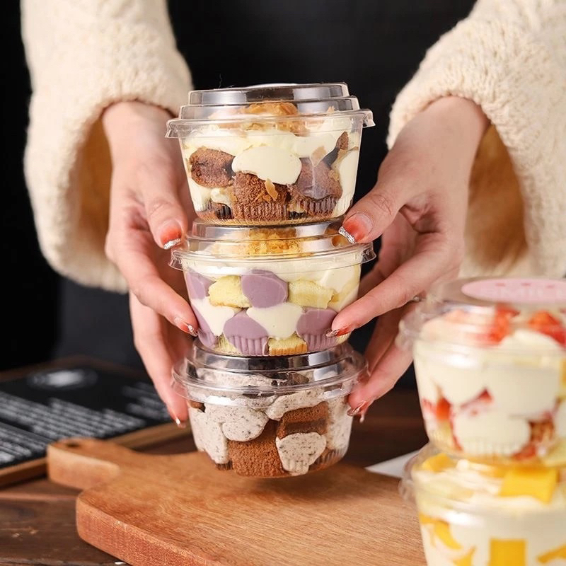 Jual Dessert Box Cup Mika Puding Puyo Ice Cream Salad Tiramisu / Korea ...