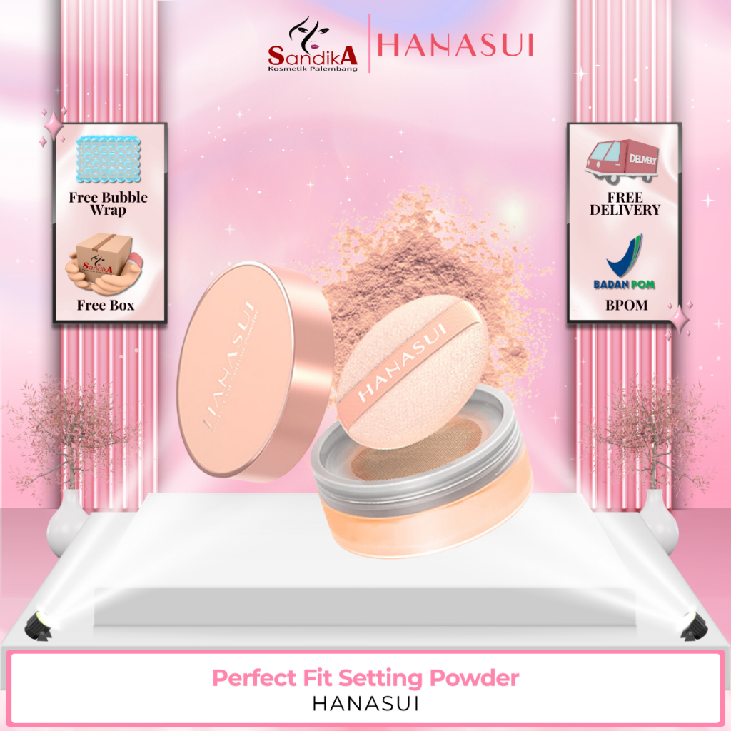 Jual Hanasui Perfect Fit Setting Powder | Shopee Indonesia