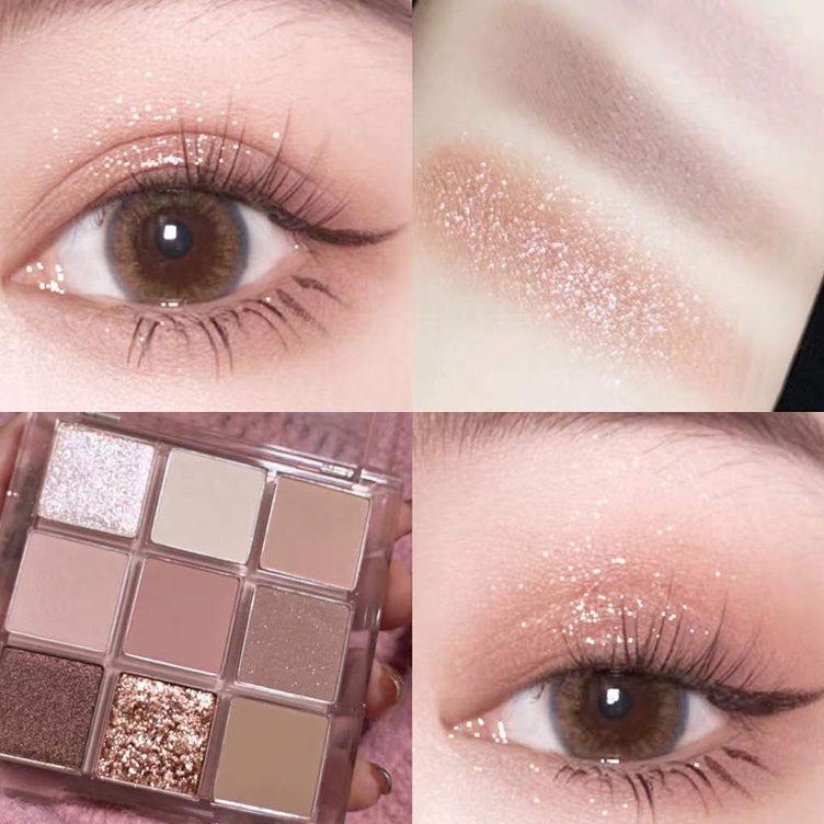 Jual Super Potongan COD 9 Warna Eyeshadow Palette Mata Kosmetik ...