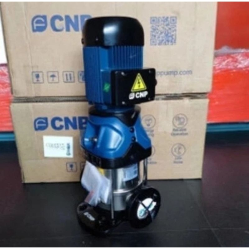 Jual Pompa Vertical CNP CDMF 5-6 Multistage Booster Pump 1,5Hp 1.1KW 3Phase motor abb 3500 rpm ...