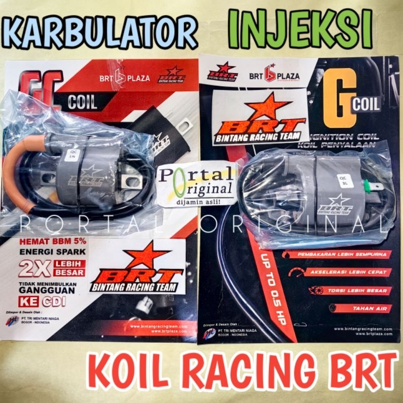 Jual Koil Coil Racing BRT G-super asli original Universal semua motor ...