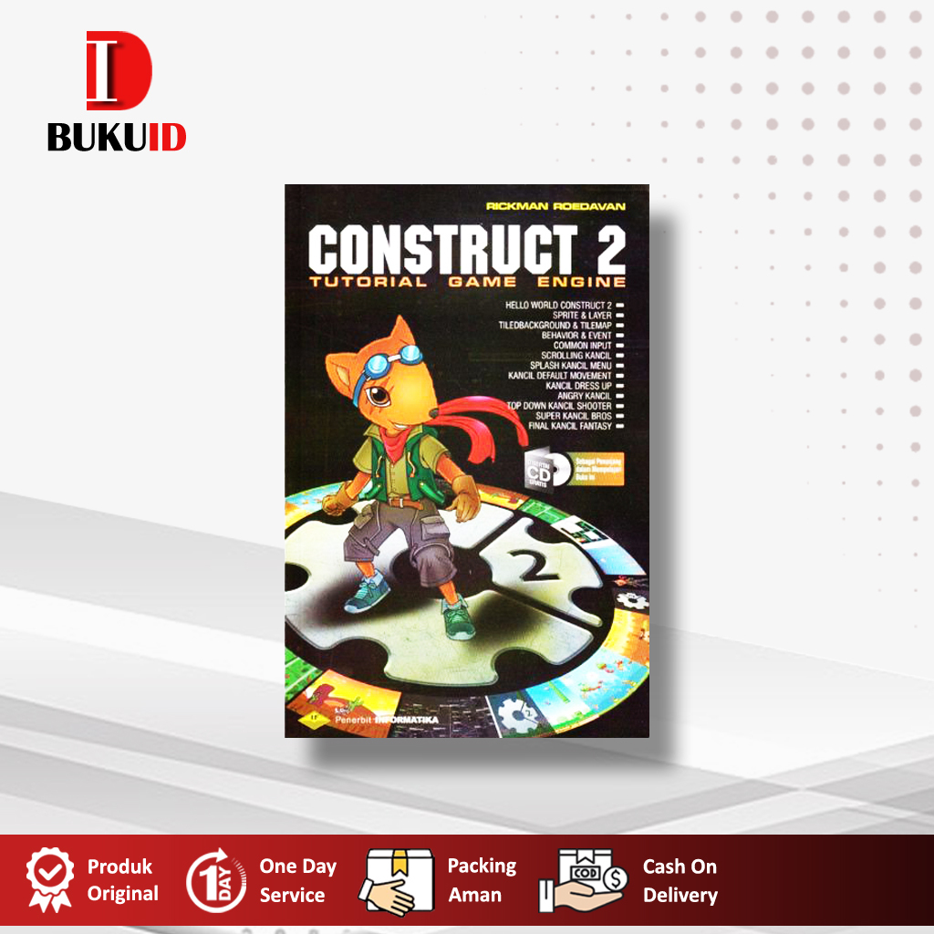 Jual Buku Construct 2 Tutorial Game Engine - Rickman Roedavan | Shopee Indonesia