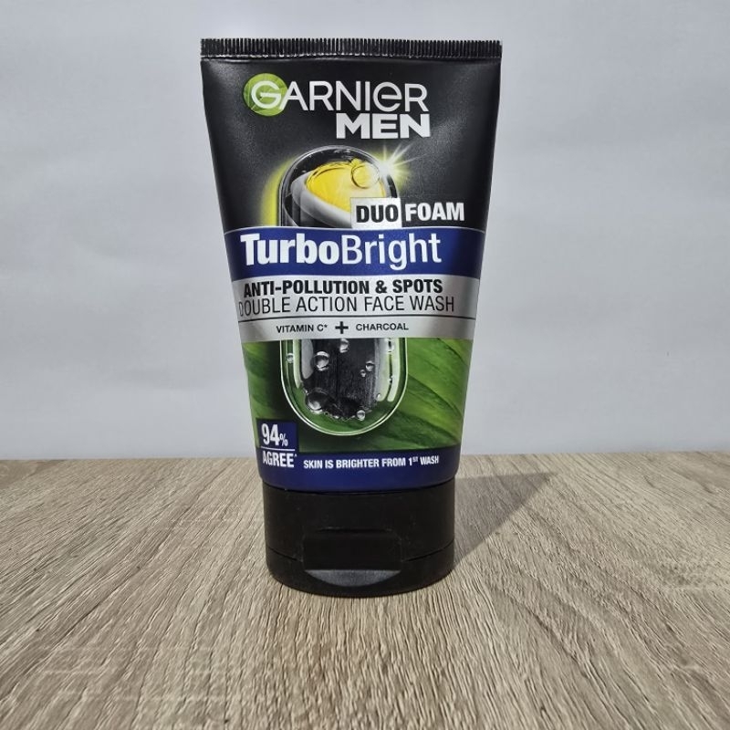 Jual [100 ml] Garnier Men Man Turbo Bright Power White Anti Pollution ...