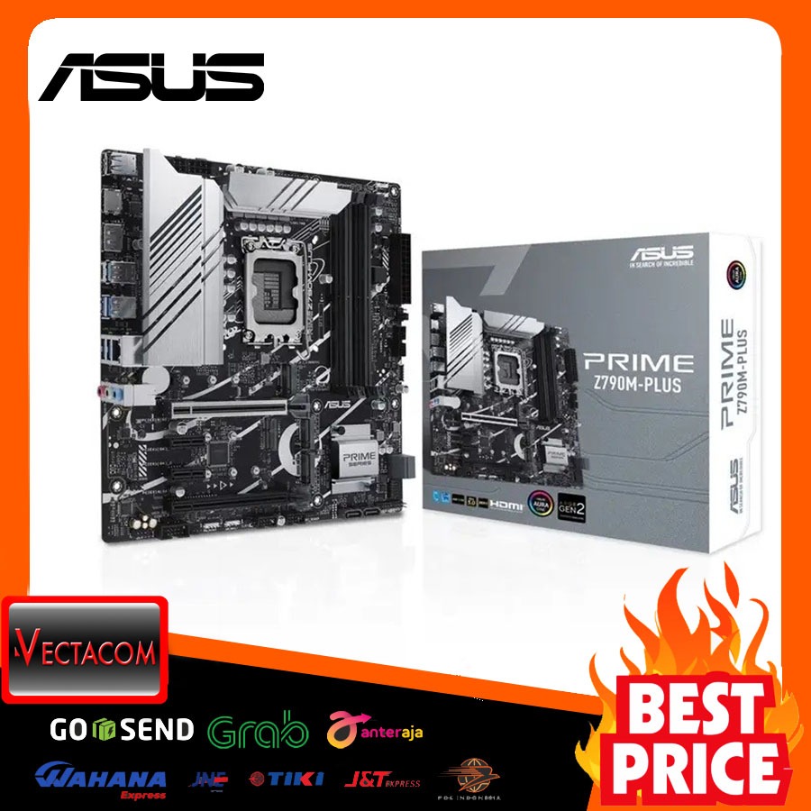 Jual Motherboard ASUS PRIME Z790M-PLUS-CSM DDR5 [Intel LGA 1700 ...