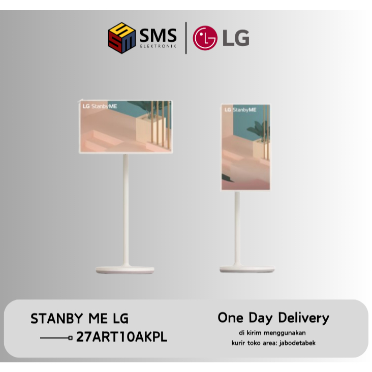 Jual LG 27ART10AKPL StanbyME Full HD Smart TV Touch Screen 27 Inch LG StandbyME | Shopee Indonesia