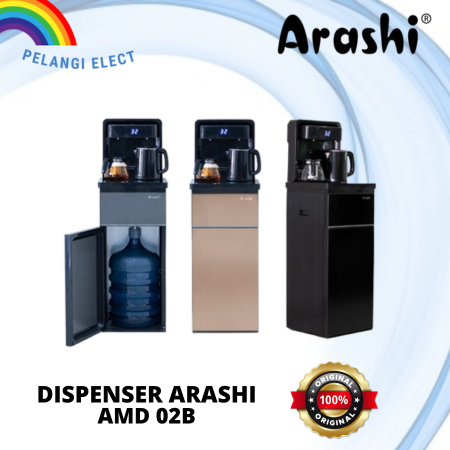 Jual Arashi Dispenser Multifungsi 4 in 1 Galon Bawah + Remote AMD 02 BC ...