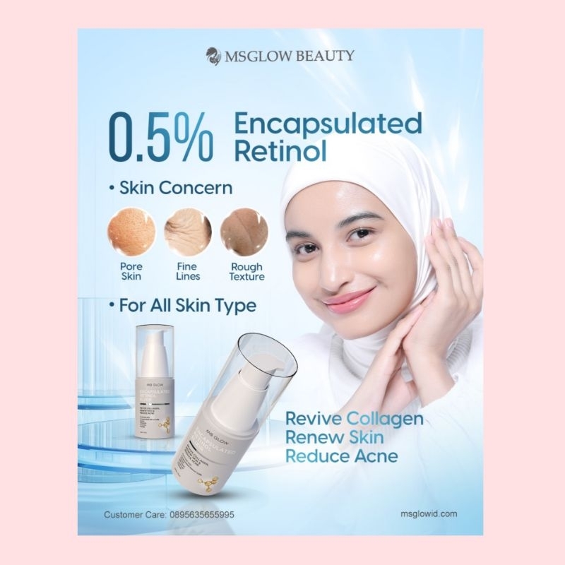 Jual Encapsulated Retinol Elixir Ms Glow/ MS GLOW Encapsulated Retinol ...