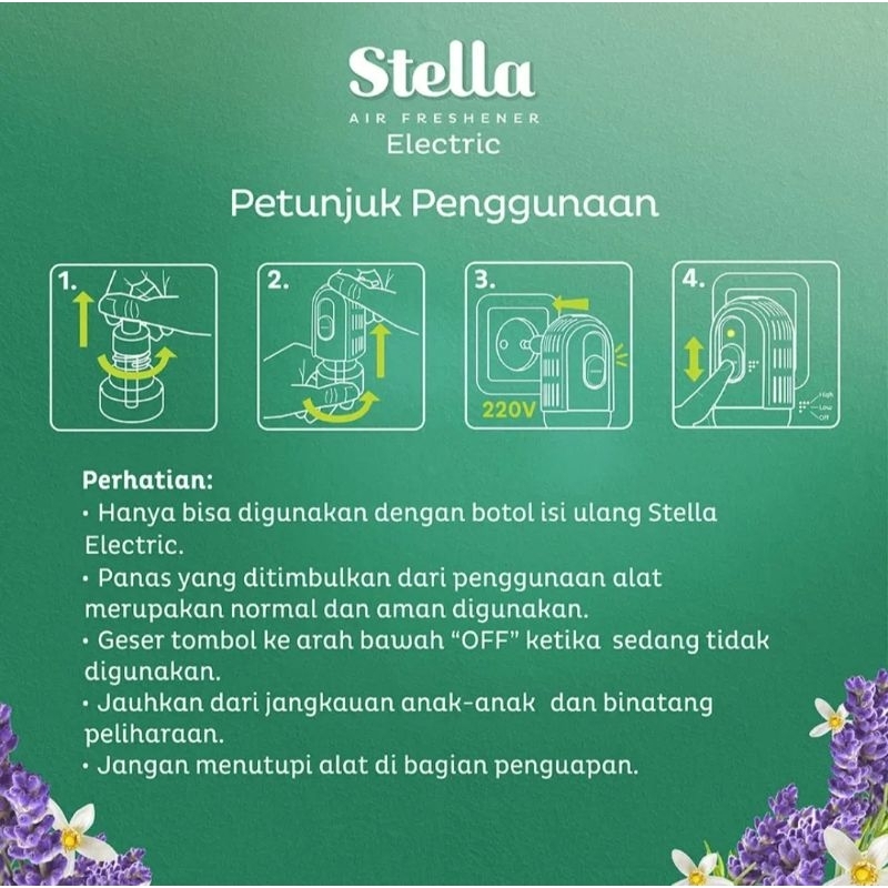 Jual Stella Air Freshener Electric Alat + Refill 25ml | Stella ...