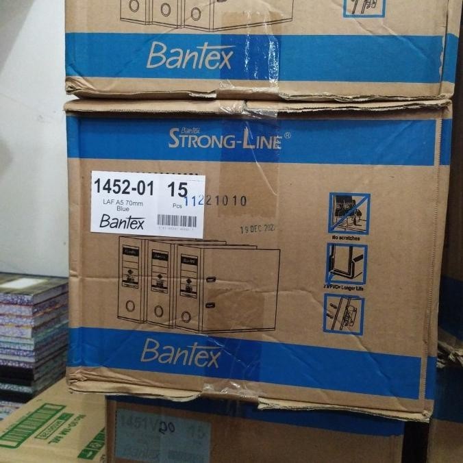 Jual Bantex Lever Arch File Ordner Plastic A5 Kwitansi 7 cm Natural ...