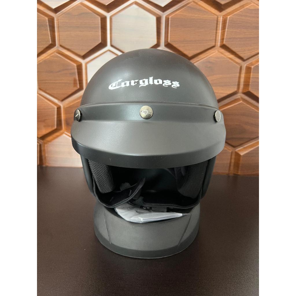 Jual CARGLOSS HELM CFM RETRO | BLACK DOFF | RETRO CARGLOS | Shopee ...