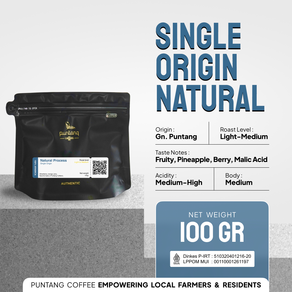 Jual BEST SELLER!! Kopi hitam arabika Single origin gunung puntang ...