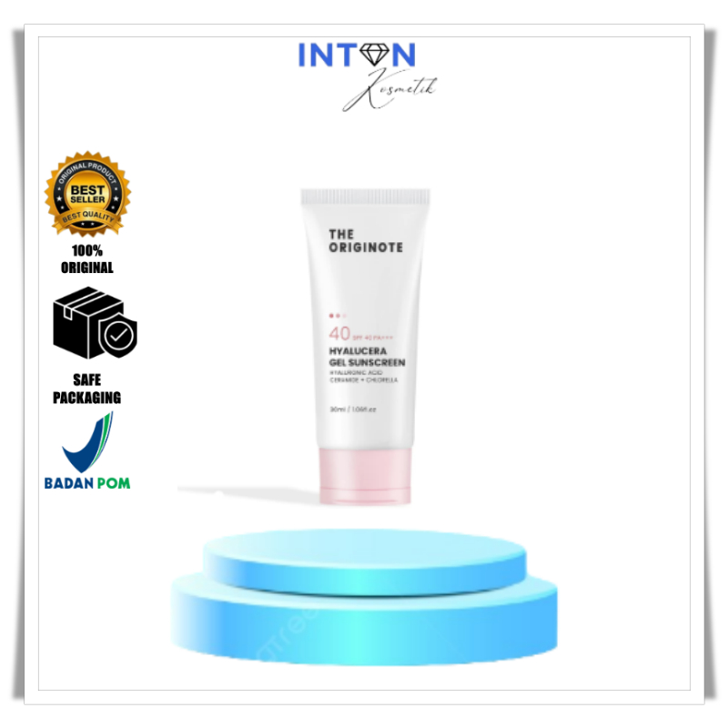 Jual THE ORIGINOTE HYALUCERA GEL SUNSCREEN SPF 40 PA+++ 30 ml | Tabir ...