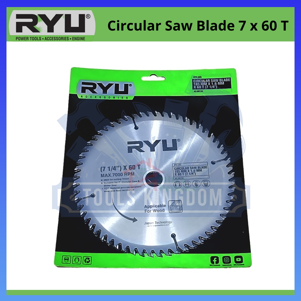 Jual Mata Circular Saw RYU 7 Jual Mata Circular Saw RYU 7