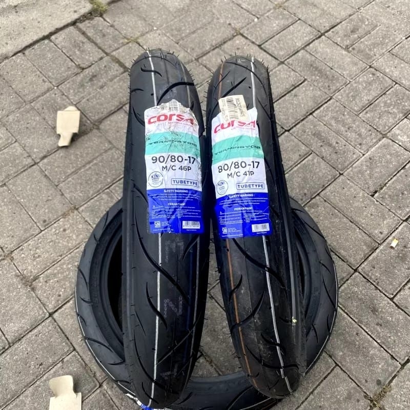 Jual Ban Donat Corsa Terminator 80/80-17 90/80-17 Tube type pakai ban ...