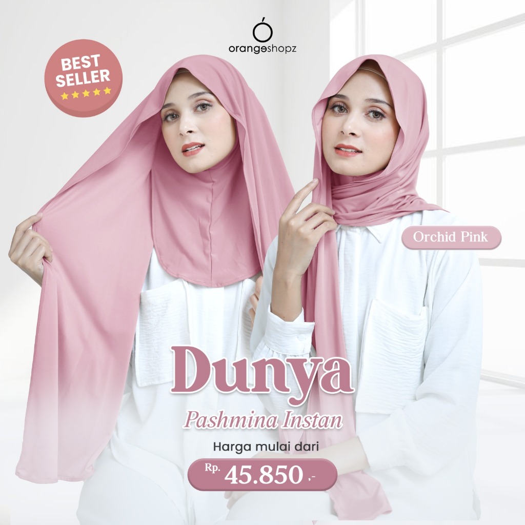 Jual Hijab Pashmina Curve Inner Menutup Leher Dunya Instan Jersey ...