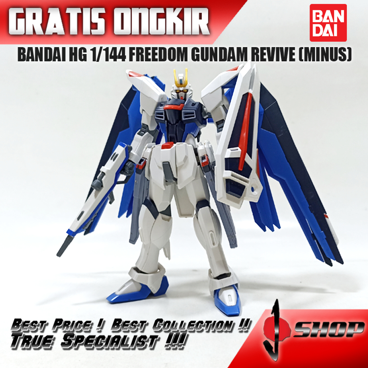 Jual BANDAI HG 1/144 FREEDOM GUNDAM REVIVE (MINUS) HG2593 | Shopee Indonesia