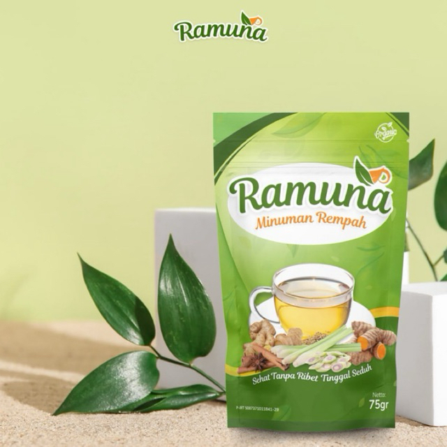 Jual Ramuna minuman rempah tradisional praktis isi 75gr Original ...