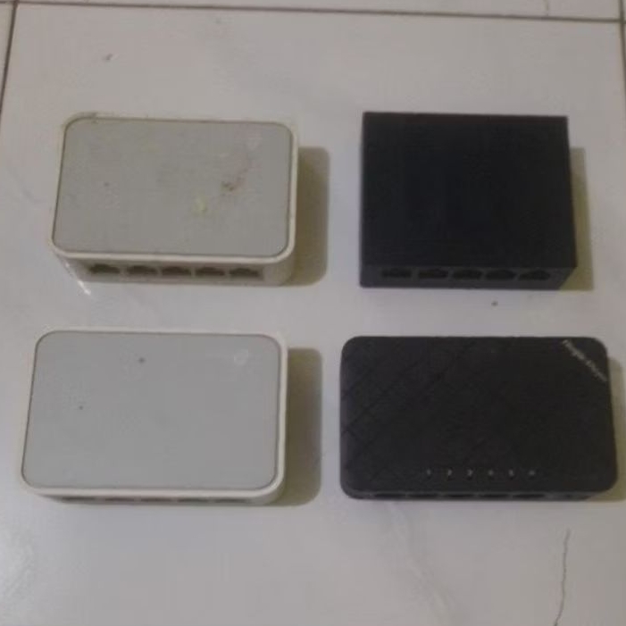 Jual Switch Hub 5 port, 8 port TP-Link D-Link bekas normal | Shopee ...