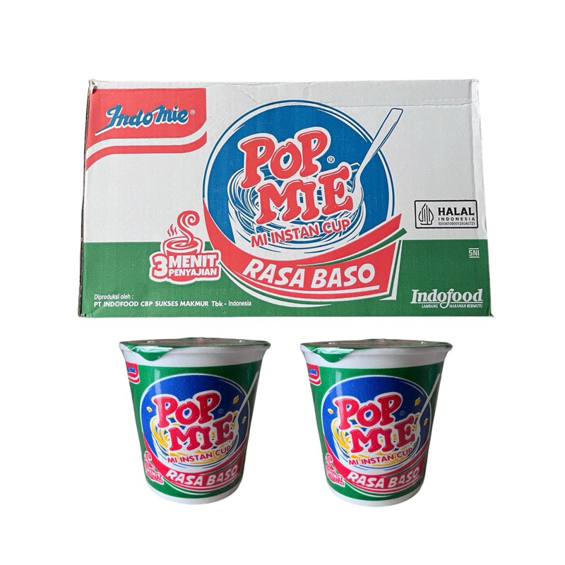 Jual Pop Mie Jumbo Rasa Baso 1 Dus isi 24 pcs | Shopee Indonesia