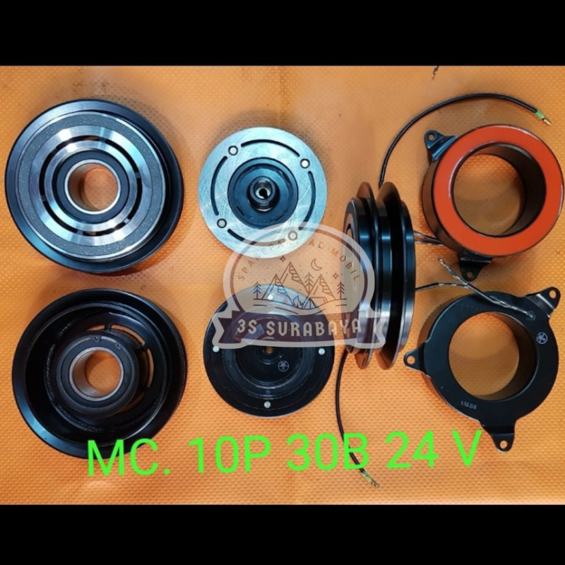 Jual Magnet Klat 10p30b 24 Volt Bus 10p30 10 P 30 B 1 Got Denso Ac ...