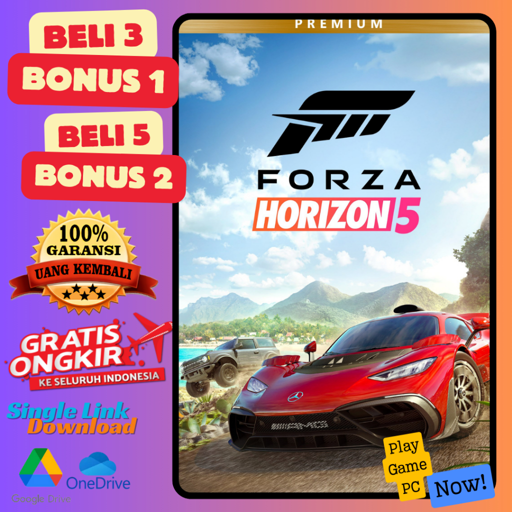 Jual FORZA HORIZON 5 PREMIUM EDITION Game PC dan Laptop - Download ...