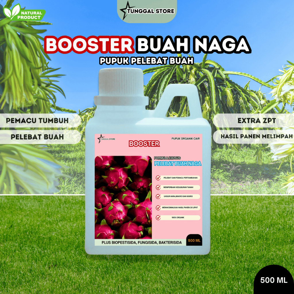 Jual Pupuk Booster Cair Tanaman Buah Naga, Pelebat dan Perangsang Pasa Pertumbuhan dan Pembuahan ...