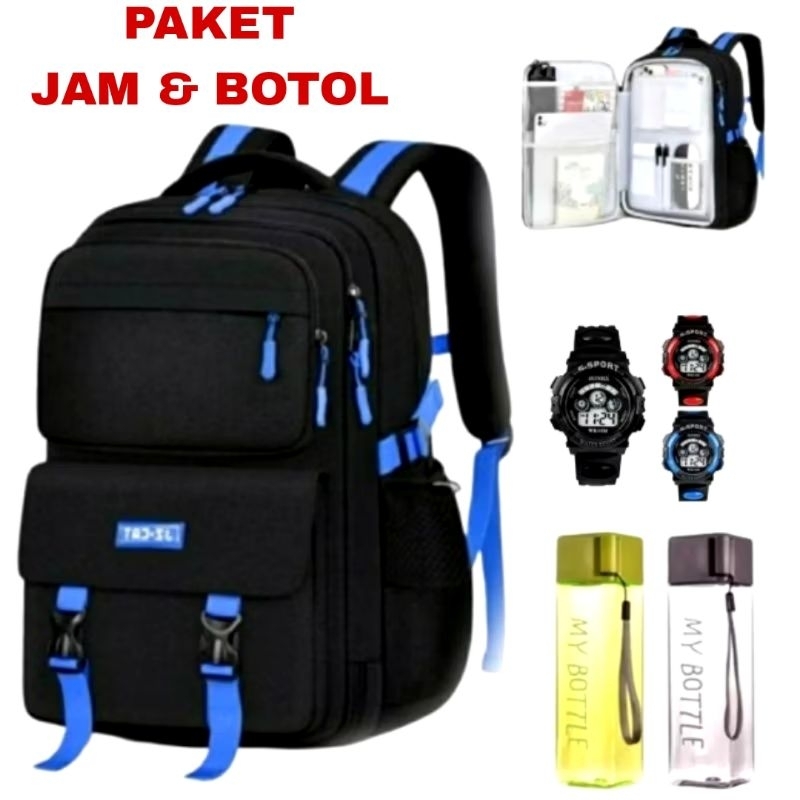 Jual Tas Sekolah Anak SD SMP Laki-laki Model Bukaan Kulkas Tas anak cowok SD | Shopee Indonesia
