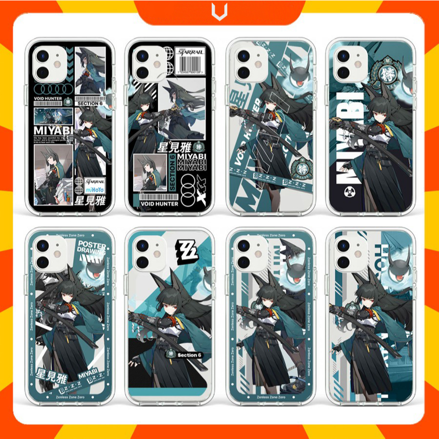Jual Casing HP Miyabi Zenless Zone Zero ZZZ Hoyoverse Game Custom Phone ...