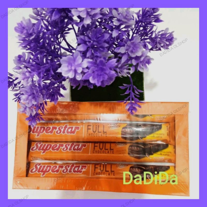 Jual Mayora Superstar Triple Chocolate (isi 20 pcs) | Shopee Indonesia