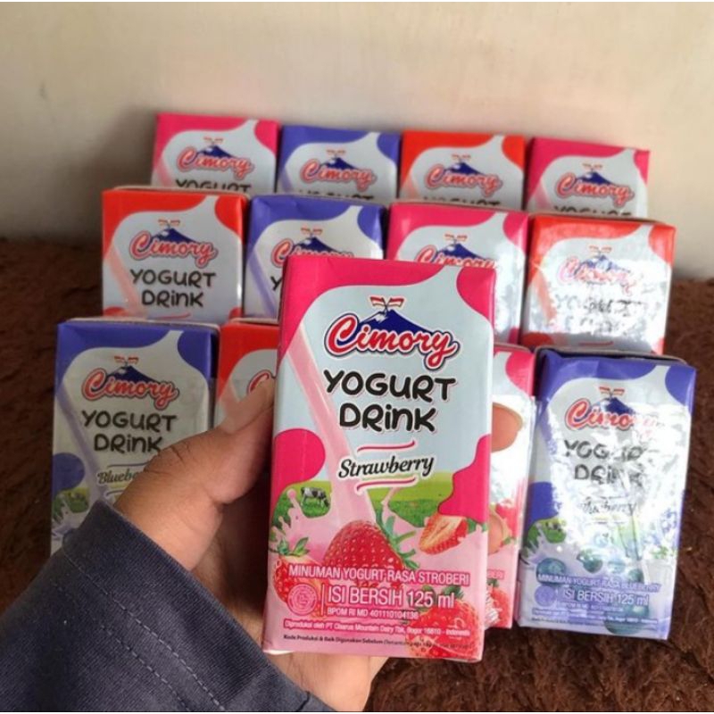 Jual Cimory yogurt drink 125 ml 1 dus isi 40 pcs | Shopee Indonesia