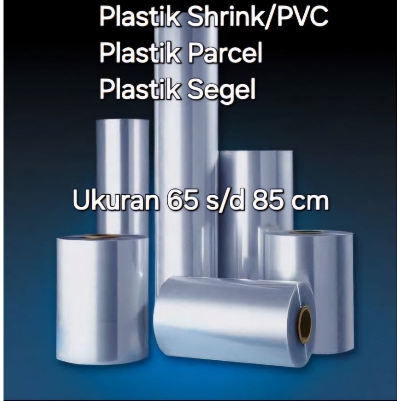Jual Plastik Shrink/Plastik Pvc/Plastik Segel Ukuran Besar 1Kg | Shopee ...