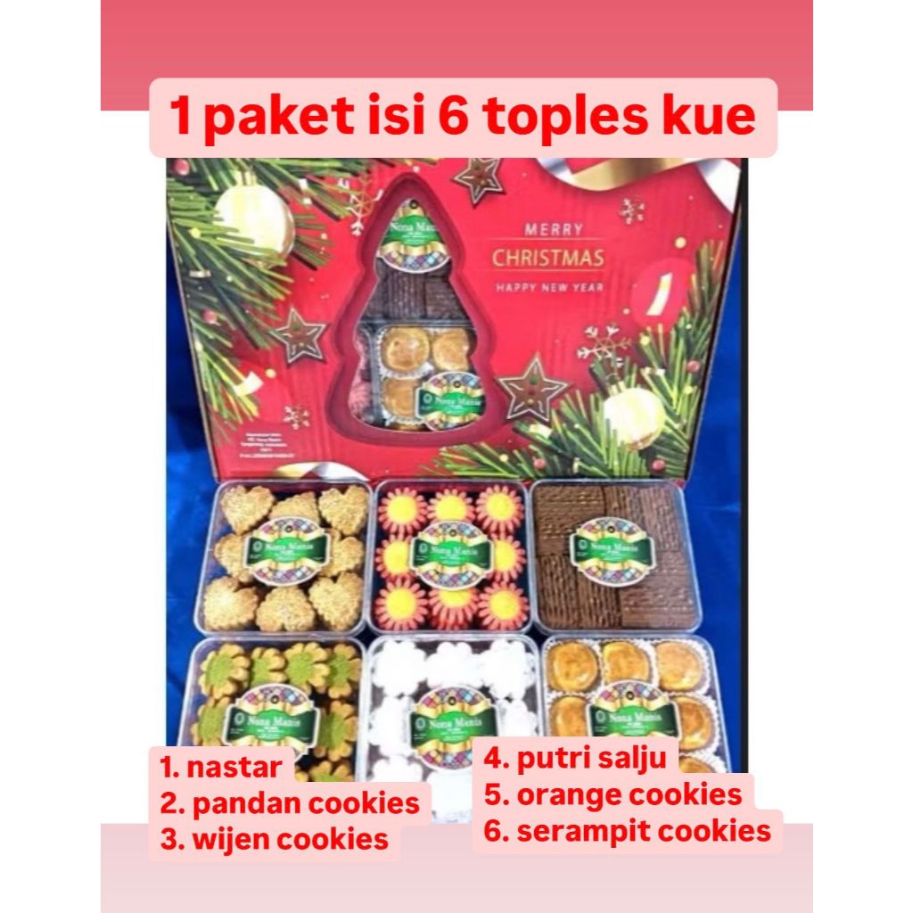 Jual kue natal hampers natal hampers kue natal parcel kue natal paket ...